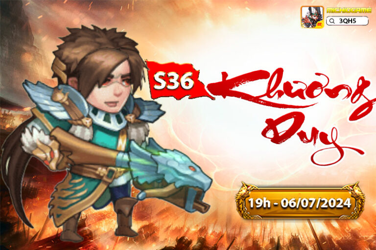 3Q H5 Open S36 Khương Duy Free VIP 2 * Michio Game